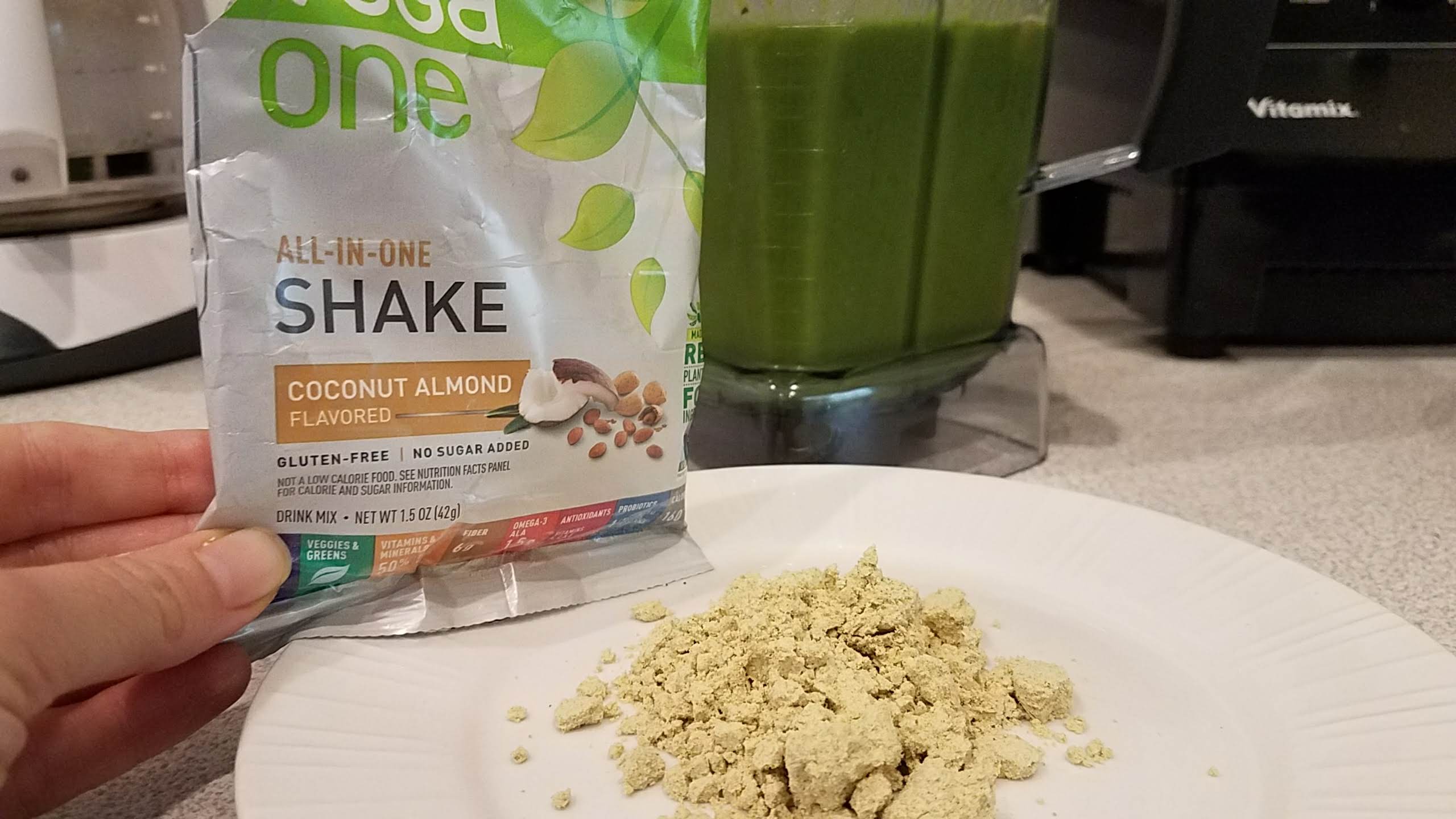 Vega One All-In-One Vegan Protein Powder Shake Review – Coconut Almond ...