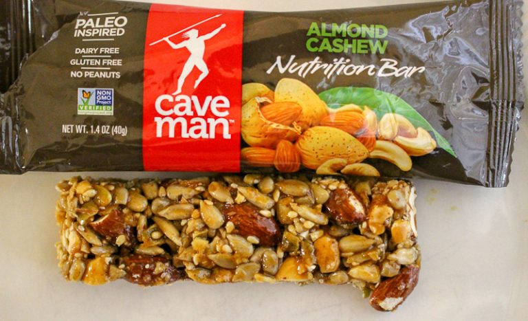 Caveman Paleo Inspired Vegan Nutrition Bar Review – Almond Cashew – The ...